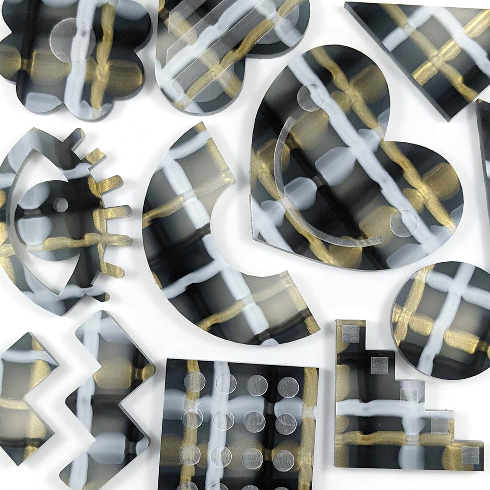 Painted Plaid (new colours) - Online Laser Cutting